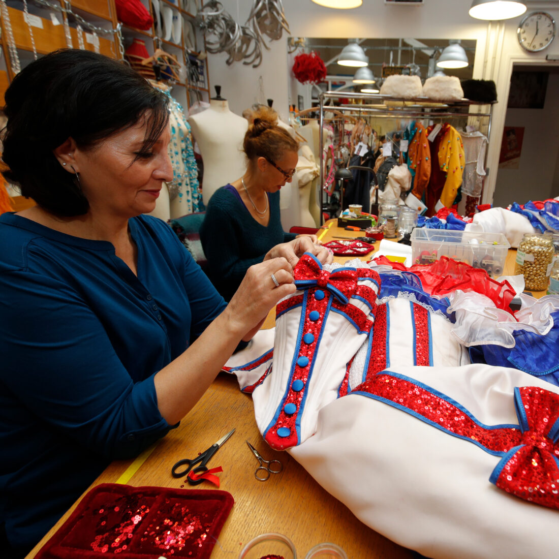 The Moulin Rouge costumes, french tradition and creativity